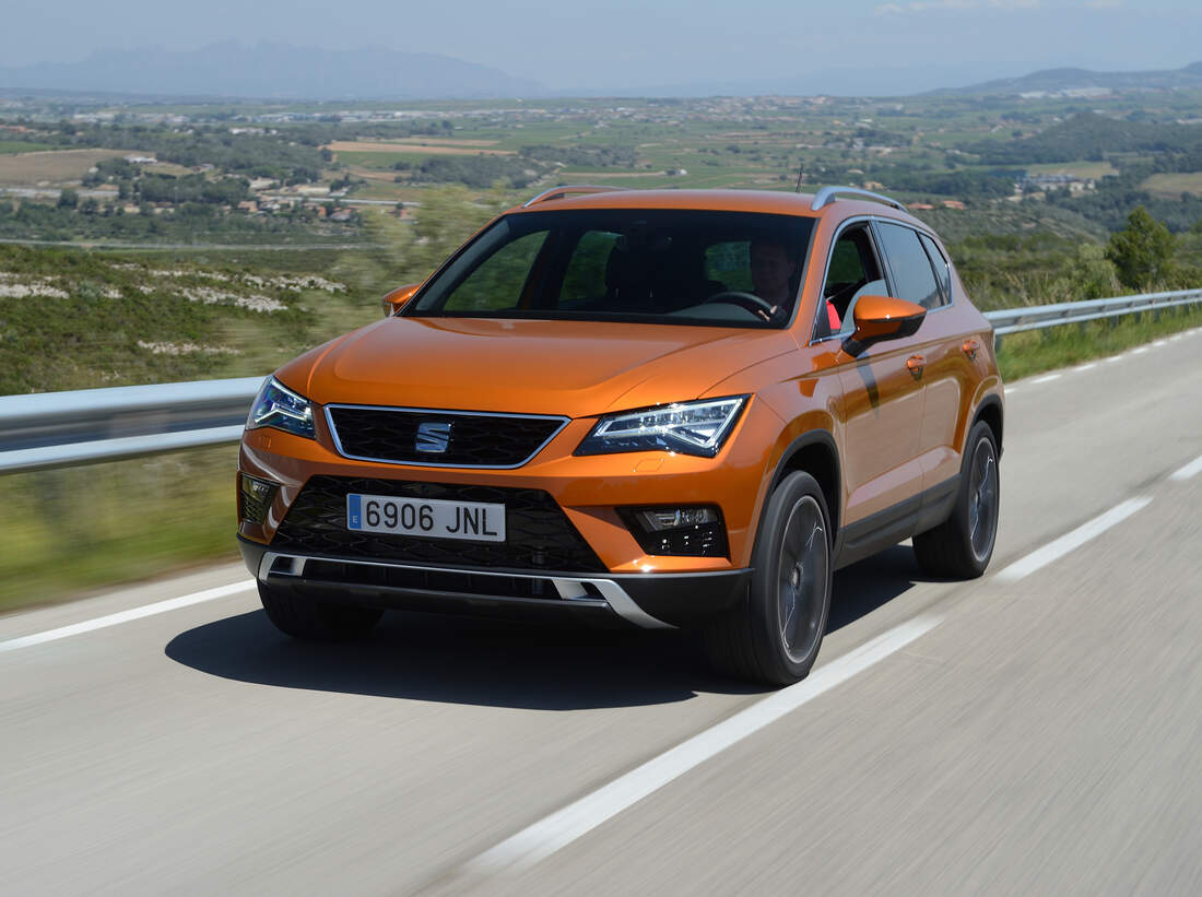 Seat Ateca 2.0 TDI und VW Tiguan 2.0 TDI SCR im Vergleich - auto motor ...