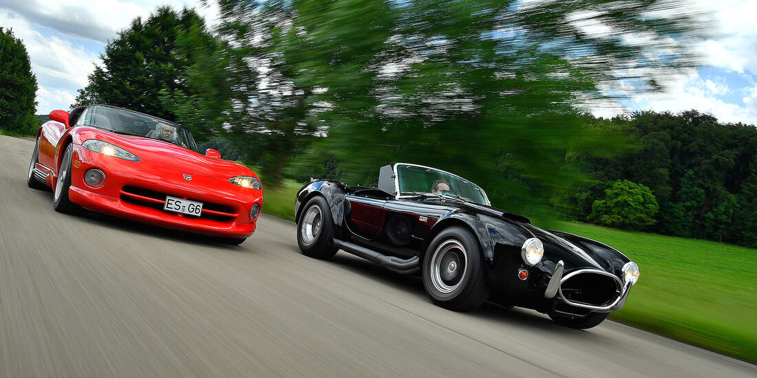 Shelby Cobra 427 und Dodge Viper RT/10 im Fahrbericht - auto motor und ...
