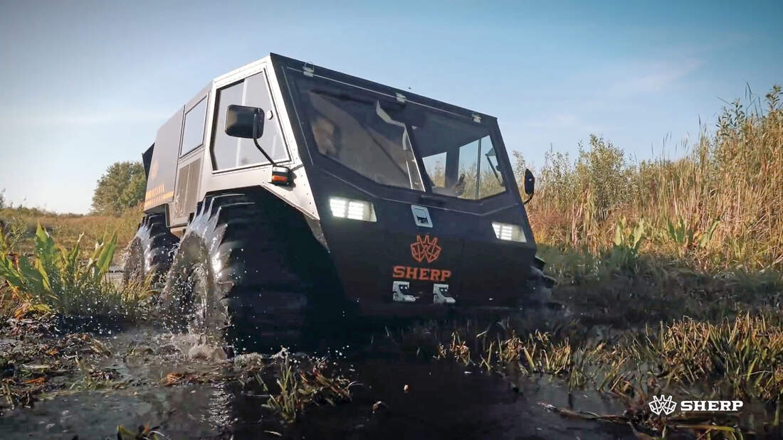 Sherp the Ark Amphibienfahrzeug: Offroad ohne Grenzen | AUTO MOTOR UND ...