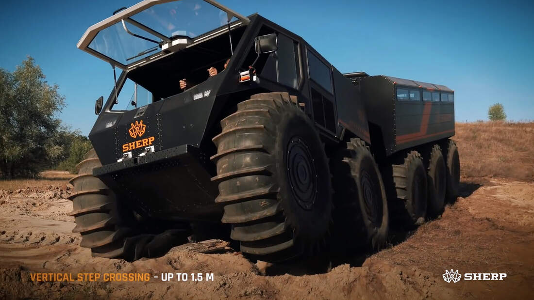 Sherp the Ark Amphibienfahrzeug: Offroad ohne Grenzen - auto motor und ...