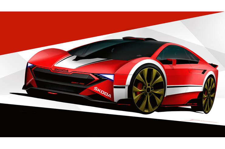 Skoda 200 RS Concept: Alter Renner im neuen Look | AUTO MOTOR UND SPORT