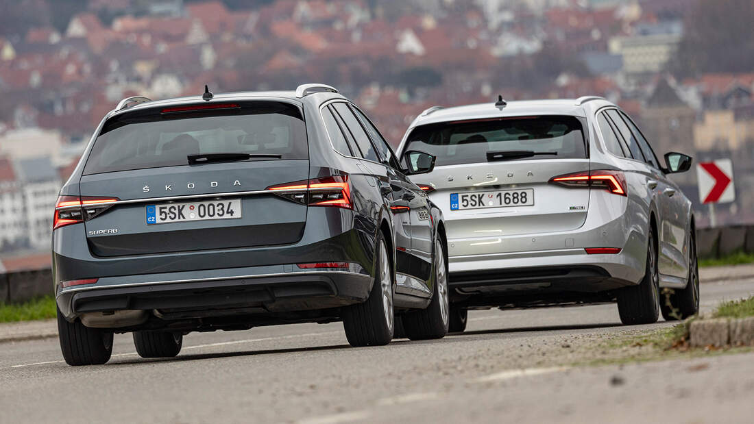 Skoda Octavia Combi und Superb Combi im Vergleich | AUTO MOTOR UND SPORT