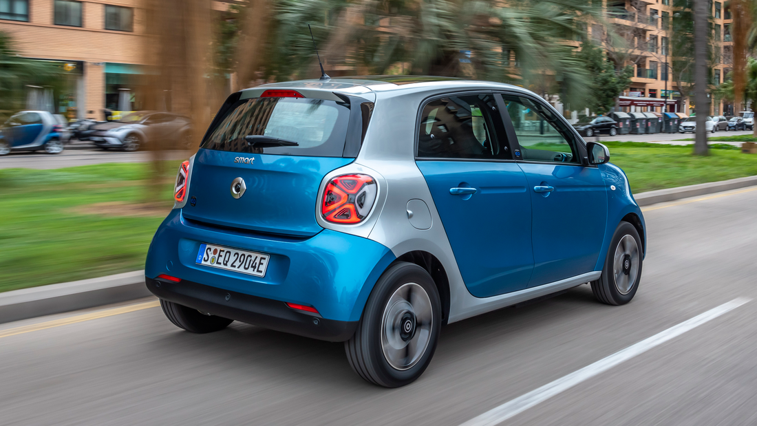Smart EQ Forfour (2020): Testfahrt, Preis, Reichweite | AUTO MOTOR UND ...