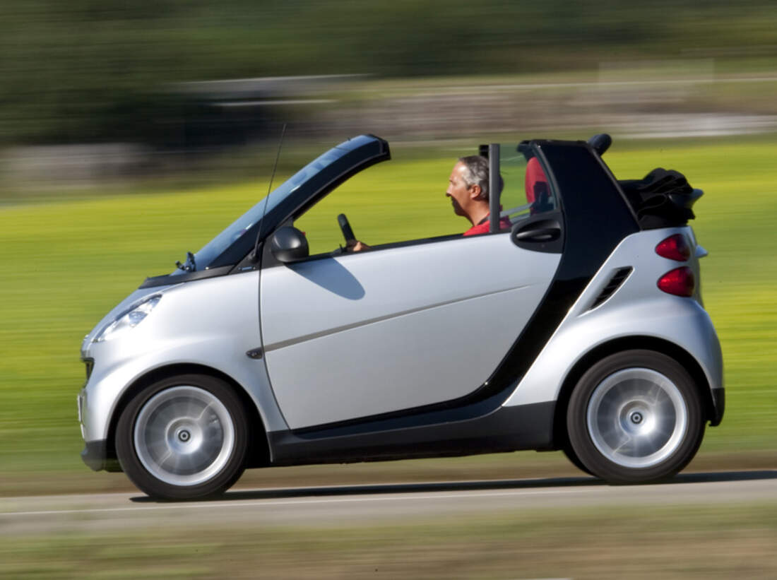 Fiat 500 C Und Smart Fortwo Cabrio Im Test Duell Auto Motor Und Sport