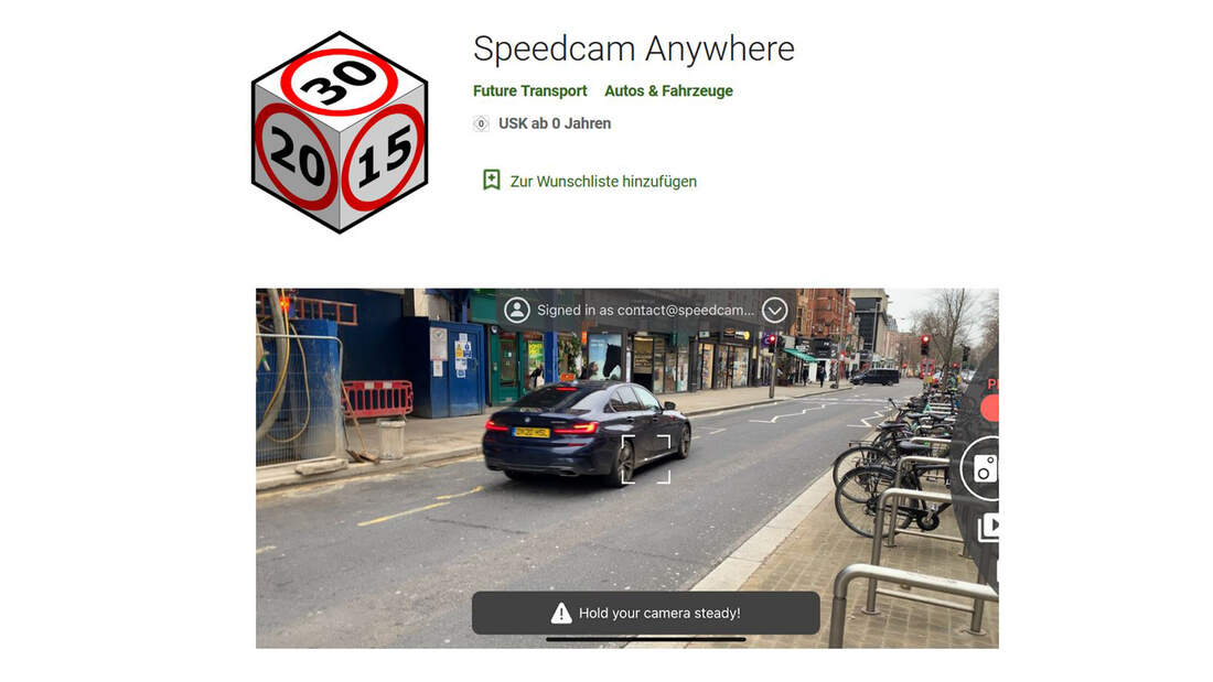 Private Radarfallen-App Speedcam Anywhere | AUTO MOTOR UND SPORT