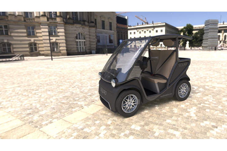 Squad Mobility Solar-Quad für den Stadtverkehr ab 2021 | AUTO MOTOR UND ...