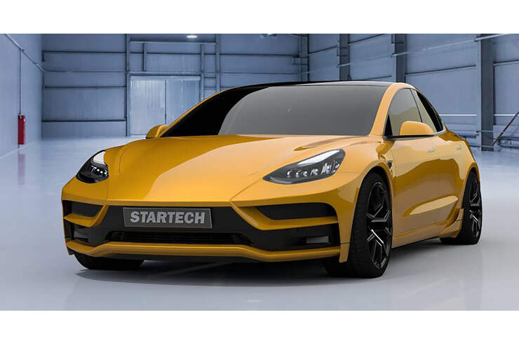Startech Tesla Model 3: Sportlichere Optik für das E-Auto | AUTO MOTOR ...