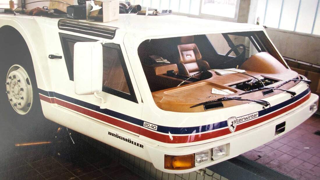 Steinwinter Cab Under: Zugmaschine unter dem Auflieger | AUTO MOTOR UND ...