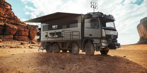 Action Mobil MAN XRS 7400 Expeditionsmobil: 6x6-Wohnkomplex | AUTO ...