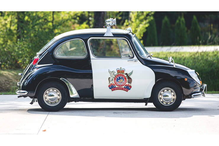 Subaru 360 Police Car: Süßer als die Polizei erlaubt | AUTO MOTOR UND SPORT