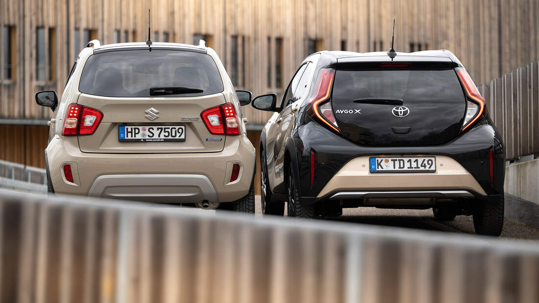Suzuki Ignis und Toyota Aygo X im Test | AUTO MOTOR UND SPORT