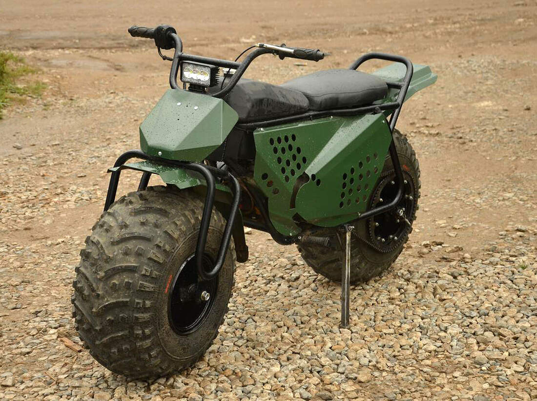 Tarus 2x2 Offroad-Motorrad: Geländespaß für ganz kleines Geld - auto ...