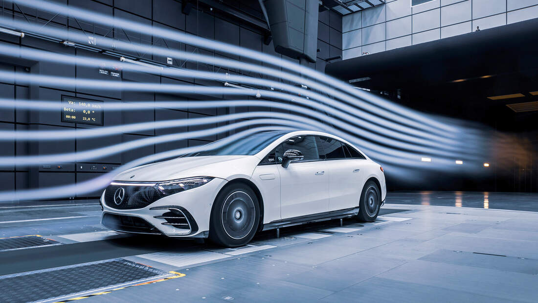 Mercedes' EQS auf dem technischen Prüfstand | AMS Professional