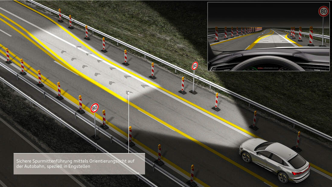 Neuer Digital-Matrix-LED-Scheinwerfer von Audi | AMS Professional