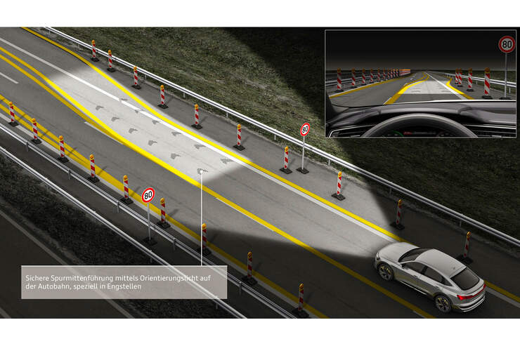 Neuer Digital-Matrix-LED-Scheinwerfer von Audi | AMS Professional