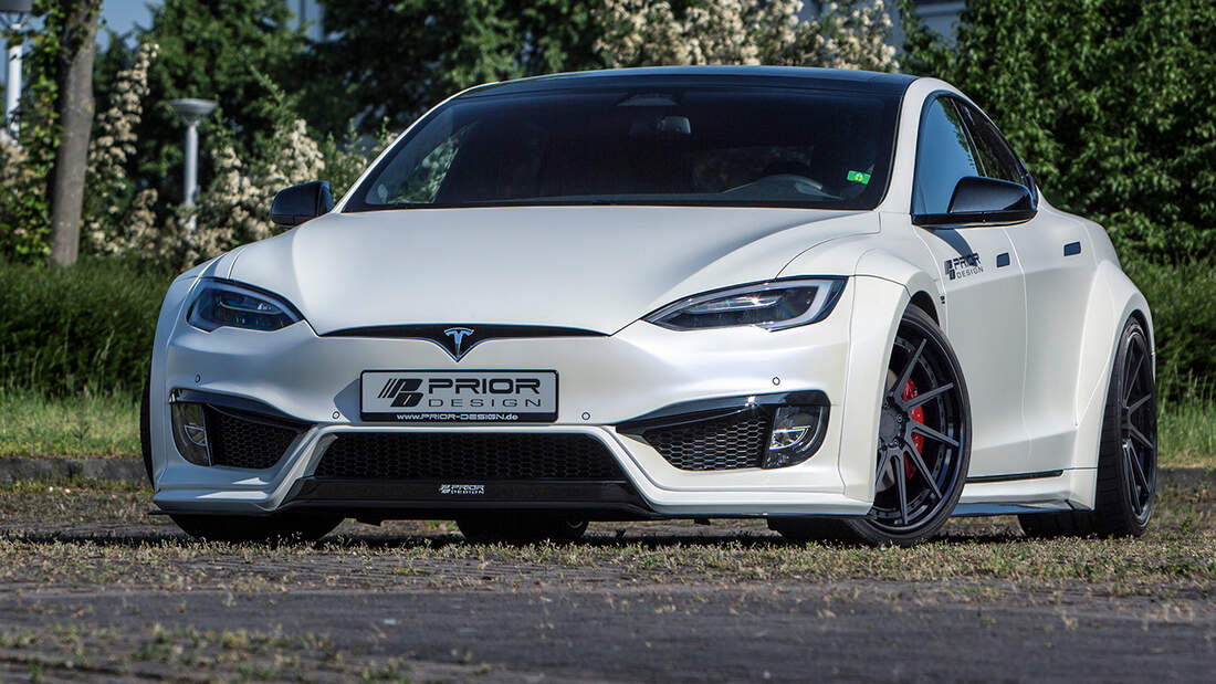 Prior Design Tesla Model S Widebody: Breitbau zum Aufkleben | AUTO ...