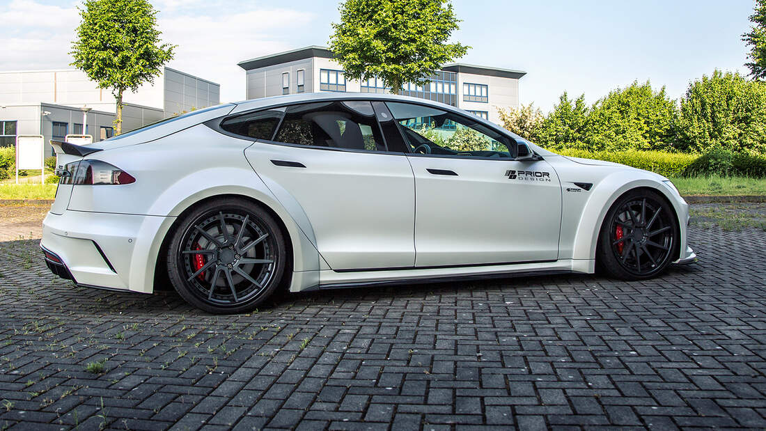 Prior Design Tesla Model S Widebody: Breitbau zum Aufkleben | AUTO ...