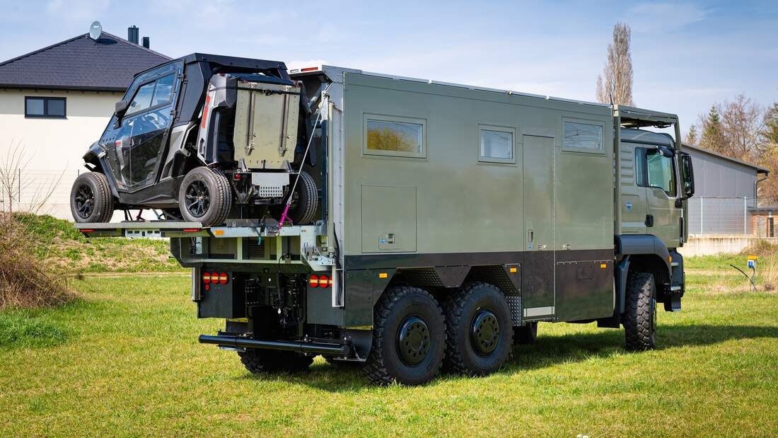 Unicat Expeditionsmobil MD56c MAN TGS 6x6: Ultimativer Fernreisedampfer ...