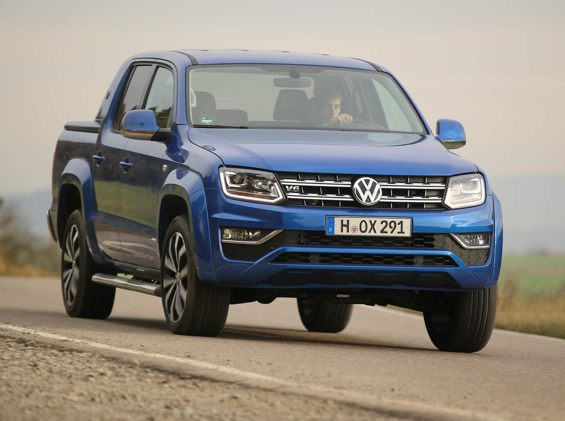 V6-Diesel-Pickups: Ford Ranger vs. VW Amarok im Test - auto motor und sport