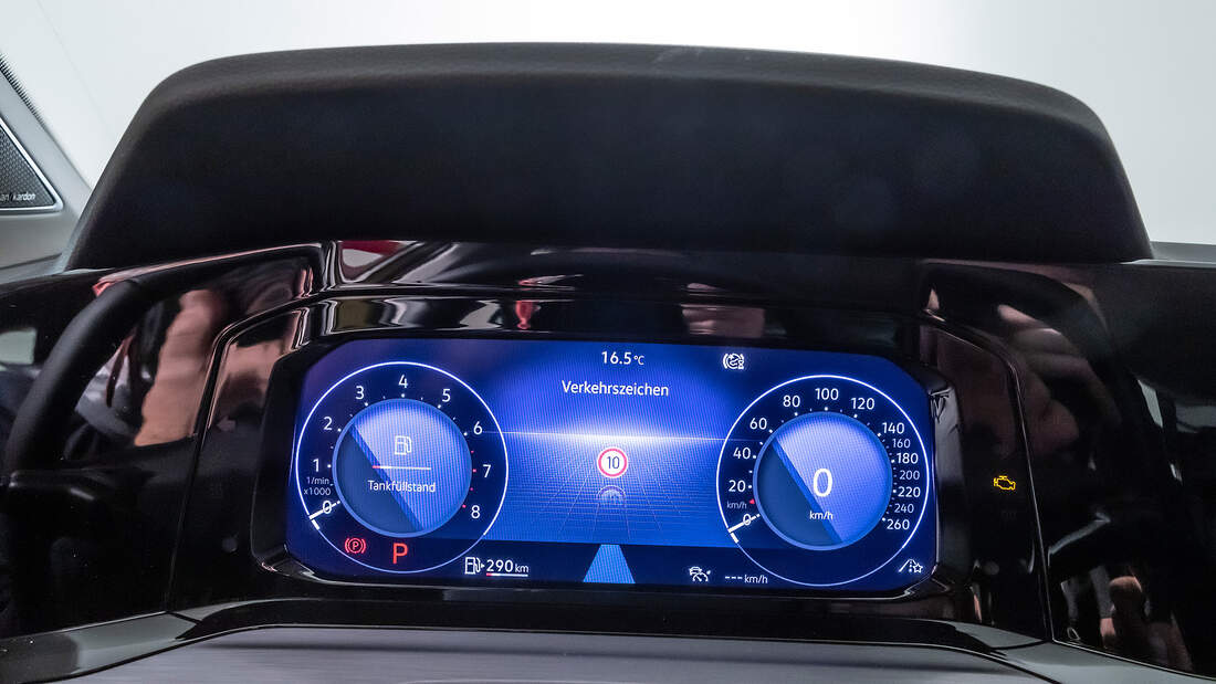 VW Golf 8 im Check: So ist das neue Bedien-Konzept - auto motor und sport
