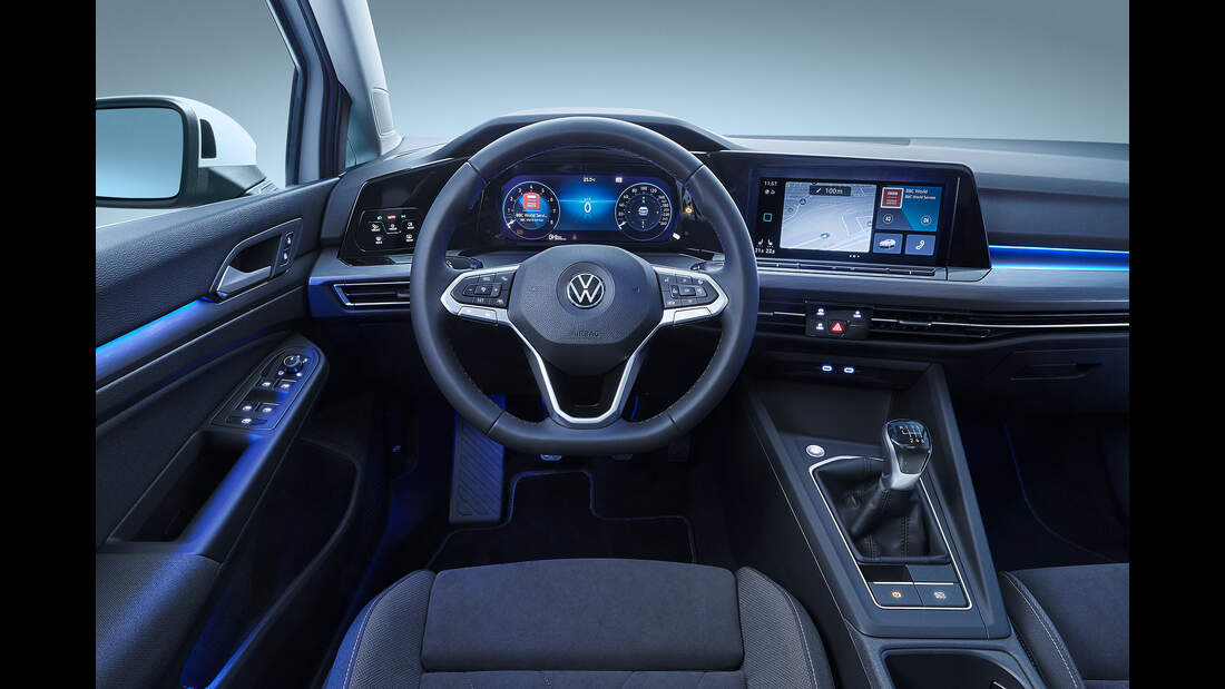 Neuer VW Golf 8 (2020): Cockpit, Motoren, Preis, Marktstart, Infos ...