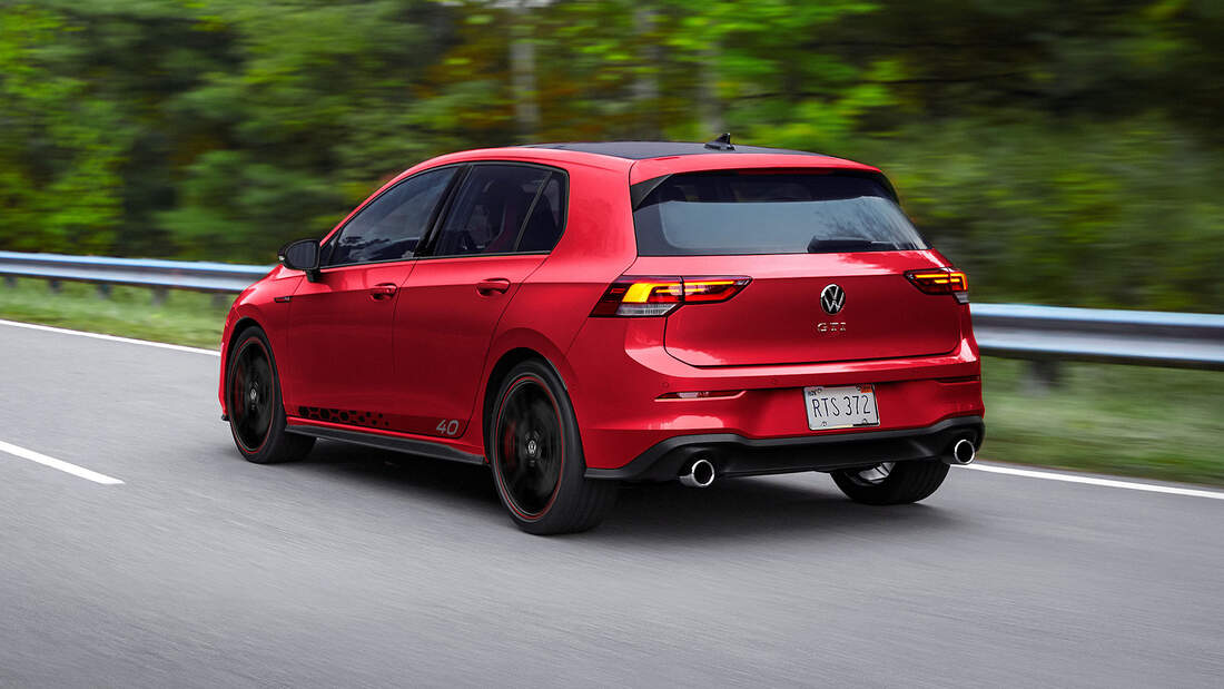 VW Golf GTI 40th Anniversary Edition: US-GTI-Uhren ticken anders | AUTO ...