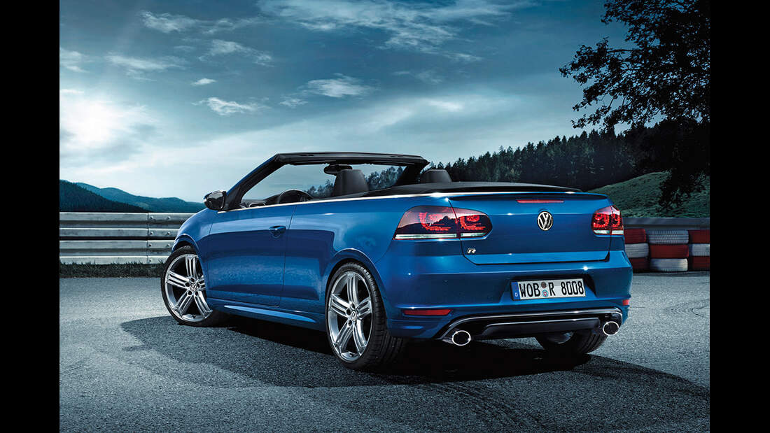 VW Golf R Cabrio im Fahrbericht: Leistung stets im Überfluss | AUTO ...