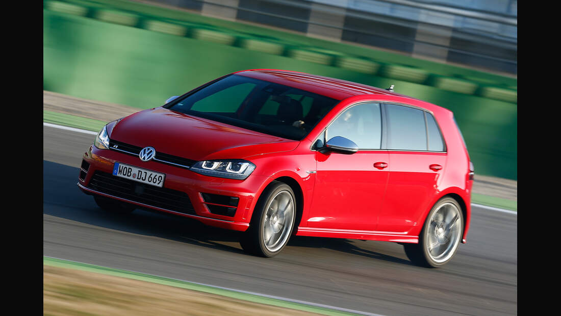 VW Golf R im Supertest: Alltagsbegeleiter und Vollblutsportler - auto ...