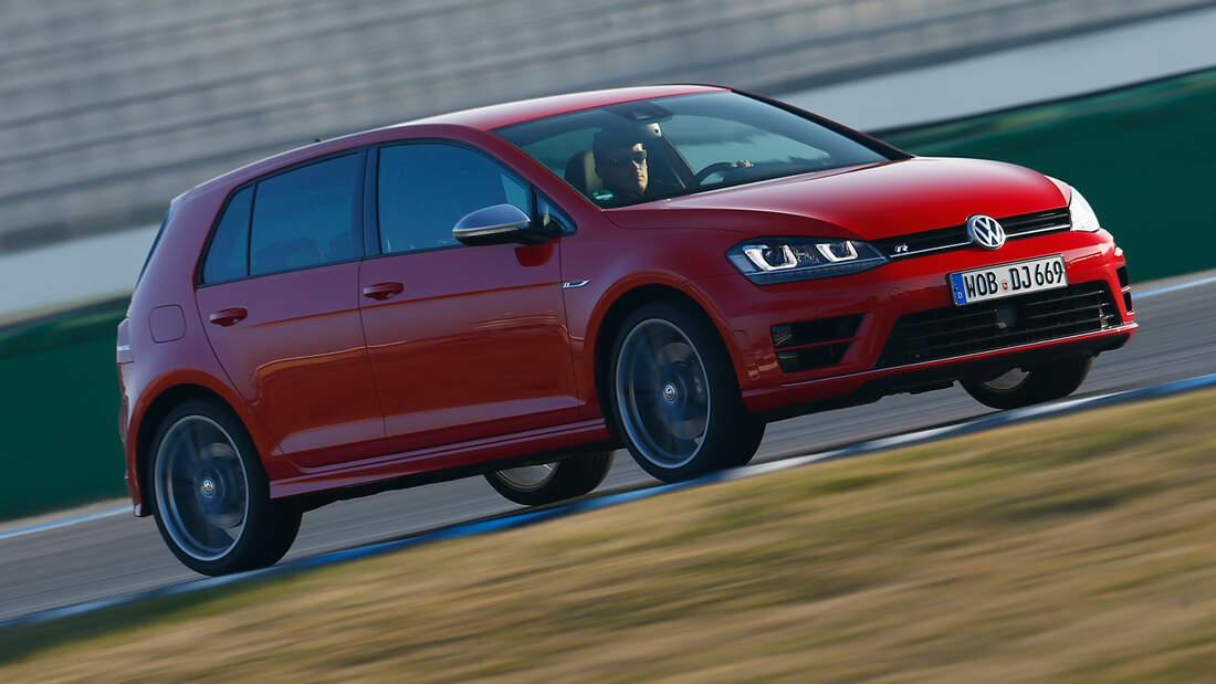 VW Golf R im Supertest: Alltagsbegeleiter und Vollblutsportler - auto ...