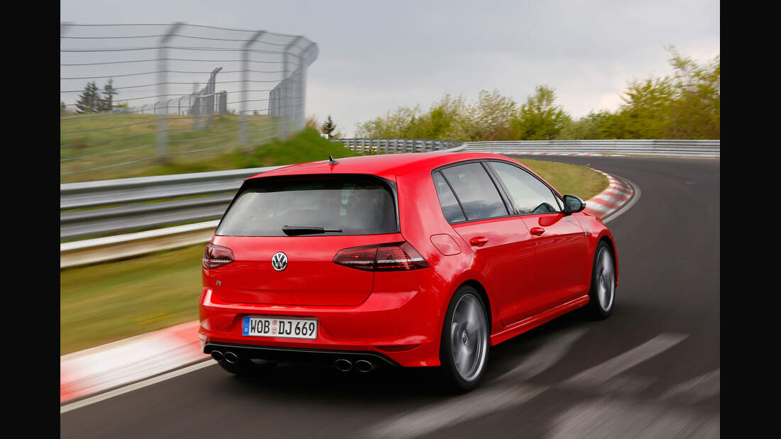 VW Golf R im Supertest: Alltagsbegeleiter und Vollblutsportler - auto ...