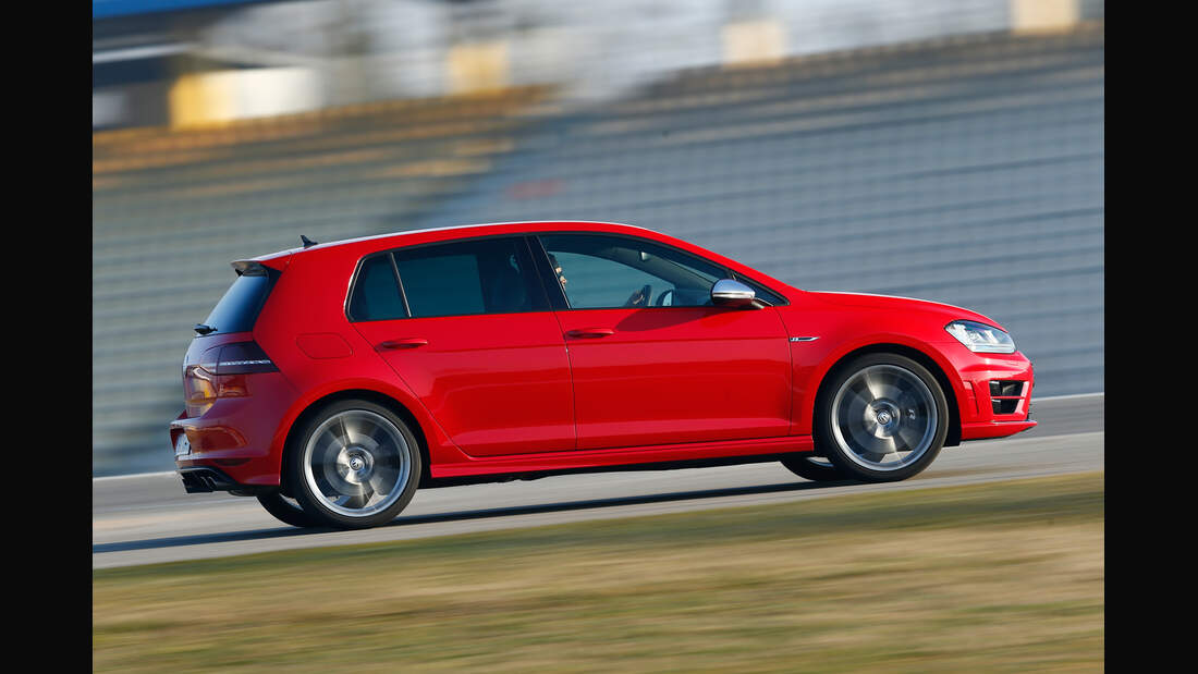 VW Golf R im Supertest: Alltagsbegeleiter und Vollblutsportler - auto ...