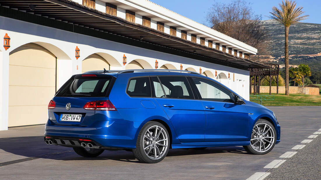 VW Golf R Variant im Fahrbericht: Erste Fahrt mit dem Power-Kombi ...