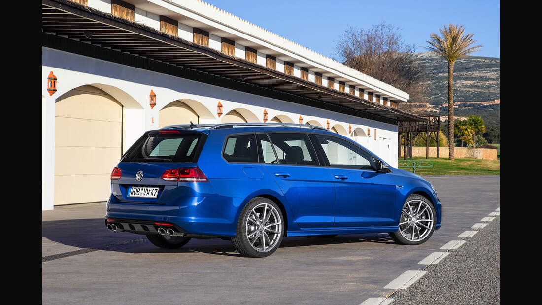 VW Golf R Variant im Fahrbericht: Erste Fahrt mit dem Power-Kombi ...