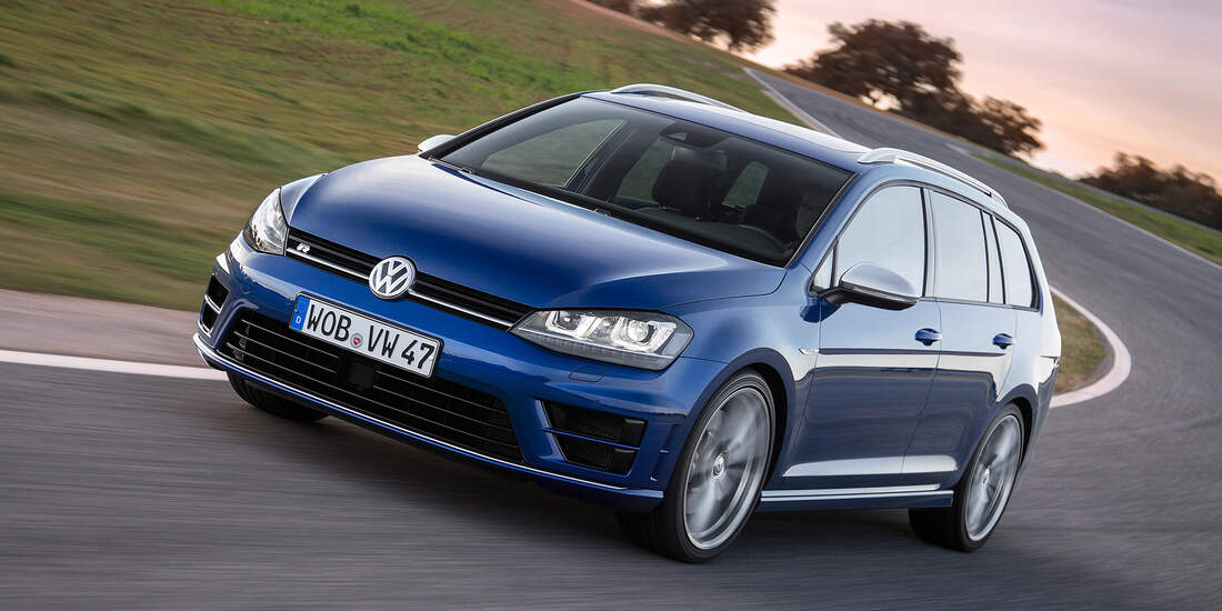 VW Golf R Variant im Fahrbericht: Erste Fahrt mit dem Power-Kombi ...