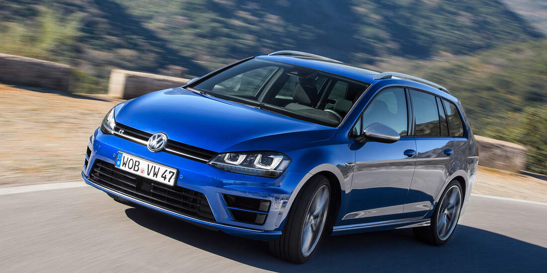 VW Golf R Variant im Fahrbericht: Erste Fahrt mit dem Power-Kombi ...