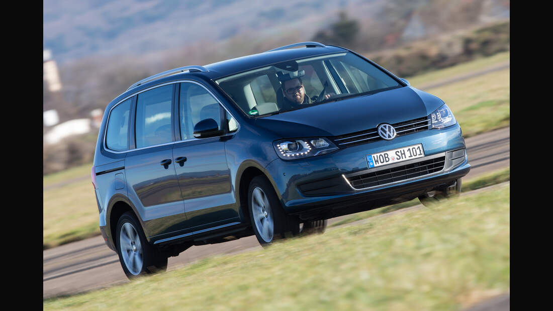 Ford Galaxy und VW Sharan im Vergleichstest - auto motor und sport