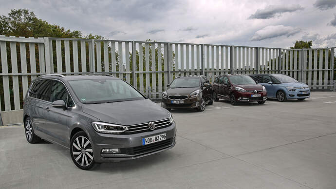 VW Touran Typ 5T Alle Modelle, Neuheiten, Tests & Fahrberichte ...