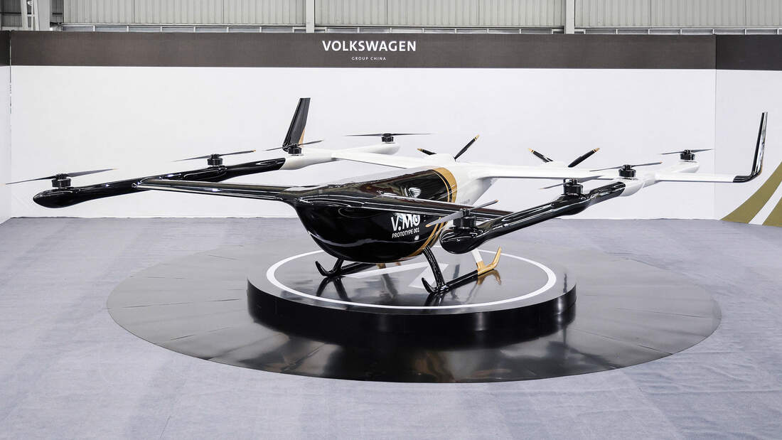 Volkswagen V.MO-Drohne als Flug-Shuttle | AUTO MOTOR UND SPORT