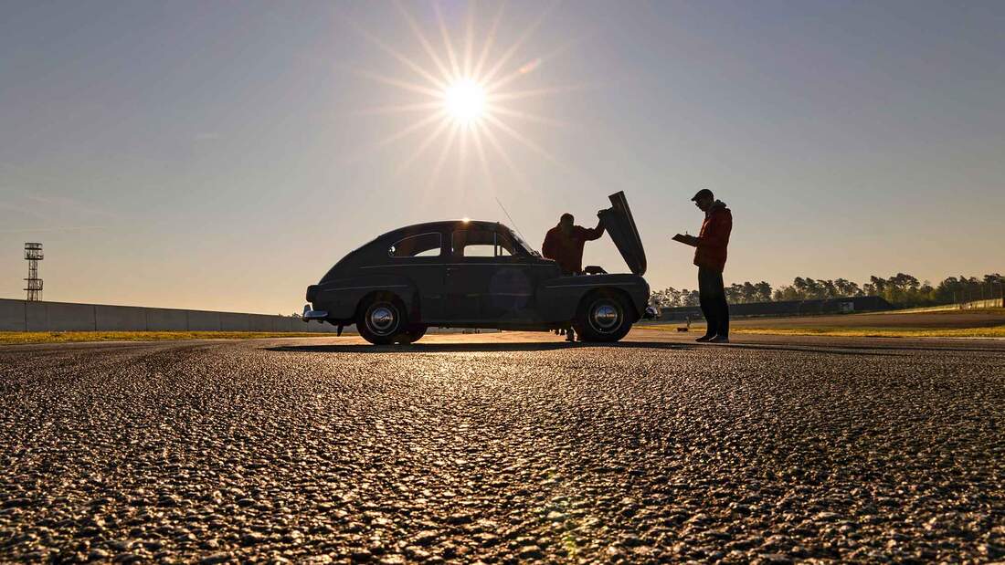 Volvo PV 544: Der alte Buckel-Volvo im Test von heute | AUTO MOTOR UND ...