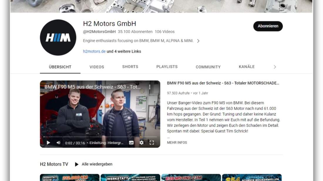 Die Besten Gebrauchtwagen Kanäle Auf Youtube Auto Motor Und Sport