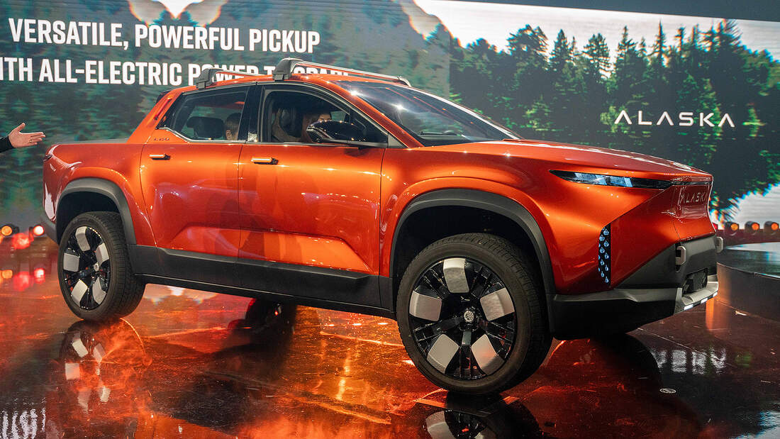 Fisker Kayak statt Alaska (2025): Neuer Name für den E-Pick-up | AUTO ...