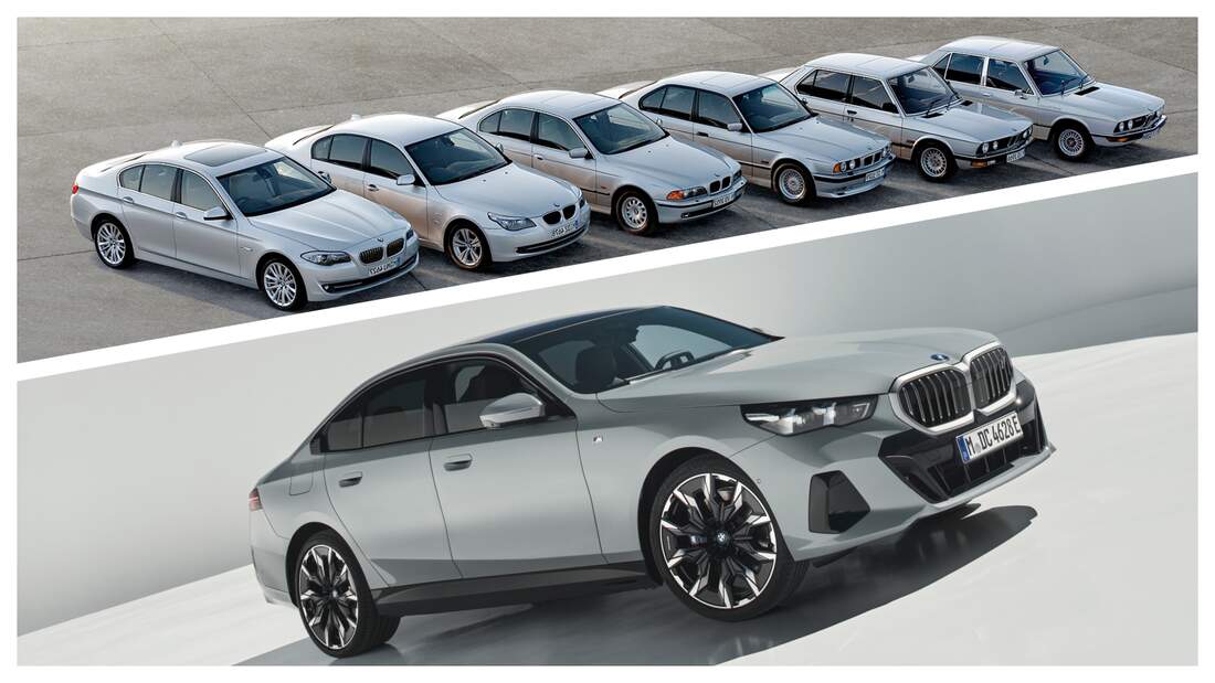 Die achte Generation: Alle Vorgänger des neuen BMW 5er | AUTO MOTOR UND ...