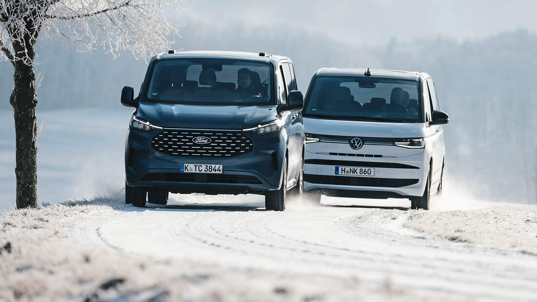 Ford Toureo Custom L2 & VW T7 Multivan lang im Test | AUTO MOTOR UND SPORT