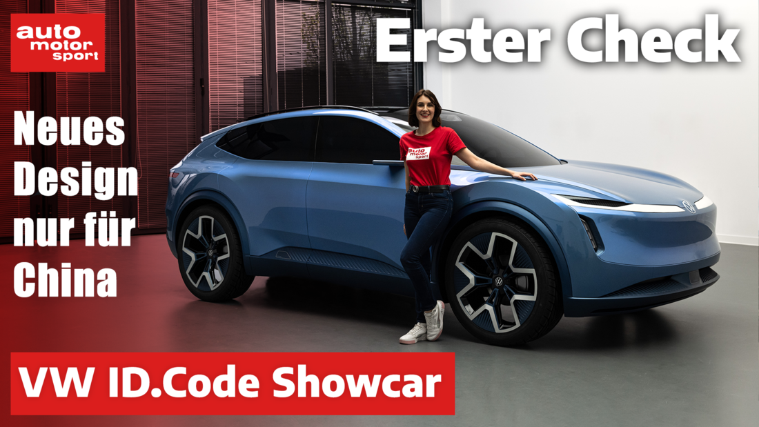 Exklusiv für China: VW ID.Code | AUTO MOTOR UND SPORT