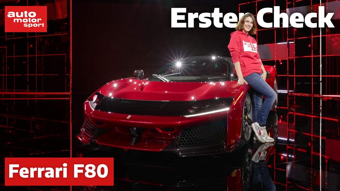 Ferrari F80 mit 1200 PS und F1-Technik | AUTO MOTOR UND SPORT