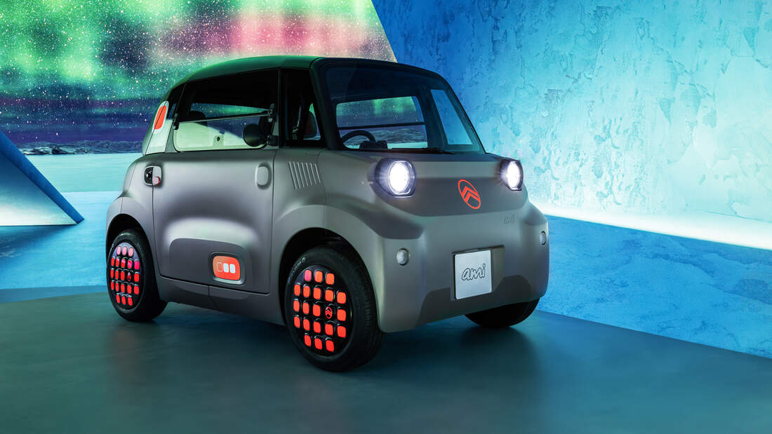 Citroën Ami Facelift in Paris: Elektro-Zwerg wird aufgebrezelt | AUTO ...