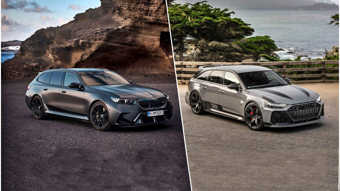 BMW M5 Touring vs. Audi RS6 Avant: Datenvergleich | AUTO MOTOR UND SPORT