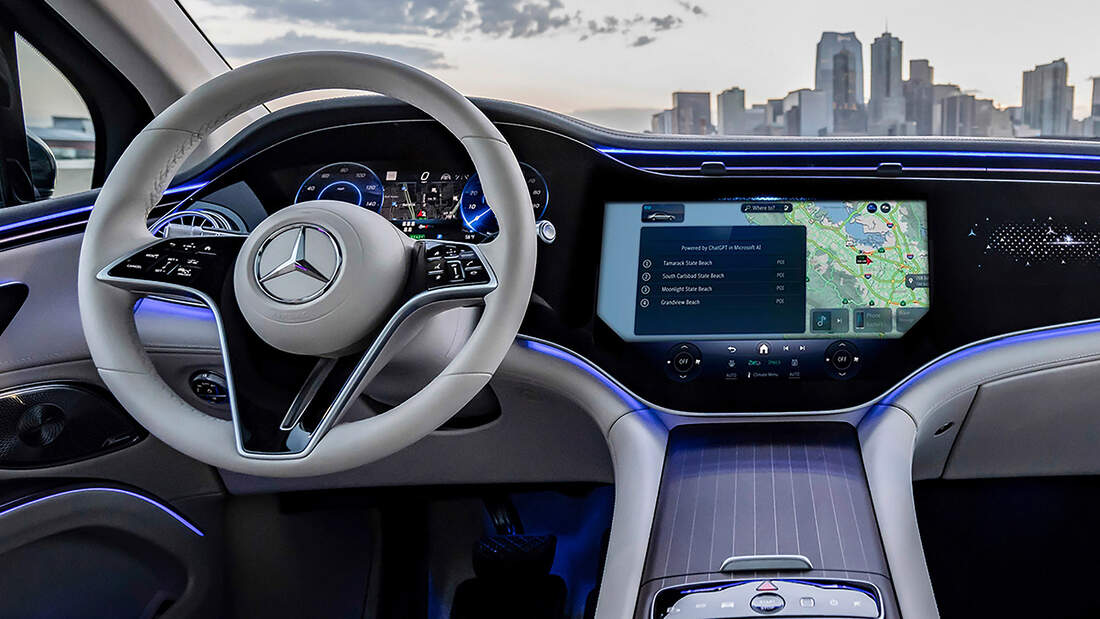 Mercedes holt ChatGPT ins Auto: MBUX mit Künstlicher Intelligenz | AUTO ...
