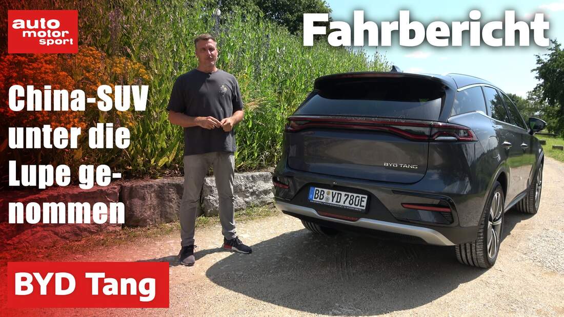 BYD Tang Fahrbericht: Neues Design und größerer Akku im SUV | AUTO ...