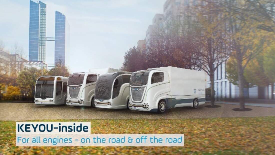 Keyou H2-Umrüstung | Vom Diesel zum Wasserstoff-Lkw ohne Emissionen ...